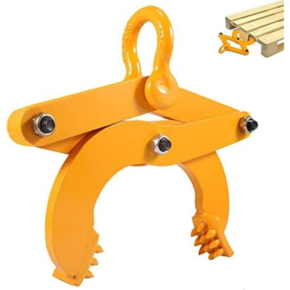 Pallet Puller Clamp 1T/2204LBS Pallet Jack Puller Steel Single Scissor ...