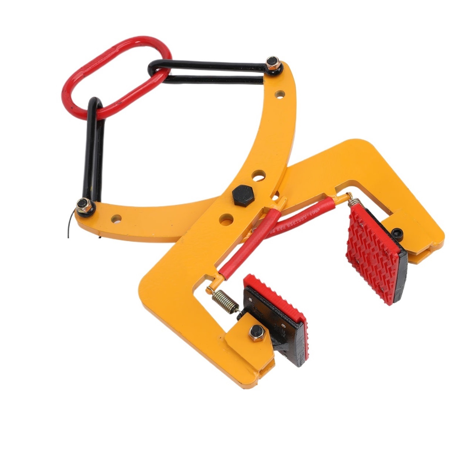 Pallet Puller Clamp Stone Carrying Pliers Lifter Sling Ring Stone Clamp ...