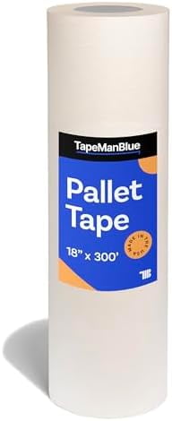 Pallet Tape for Screen Printing, 18 Inch x 300 Foot Roll, Made in USA ...