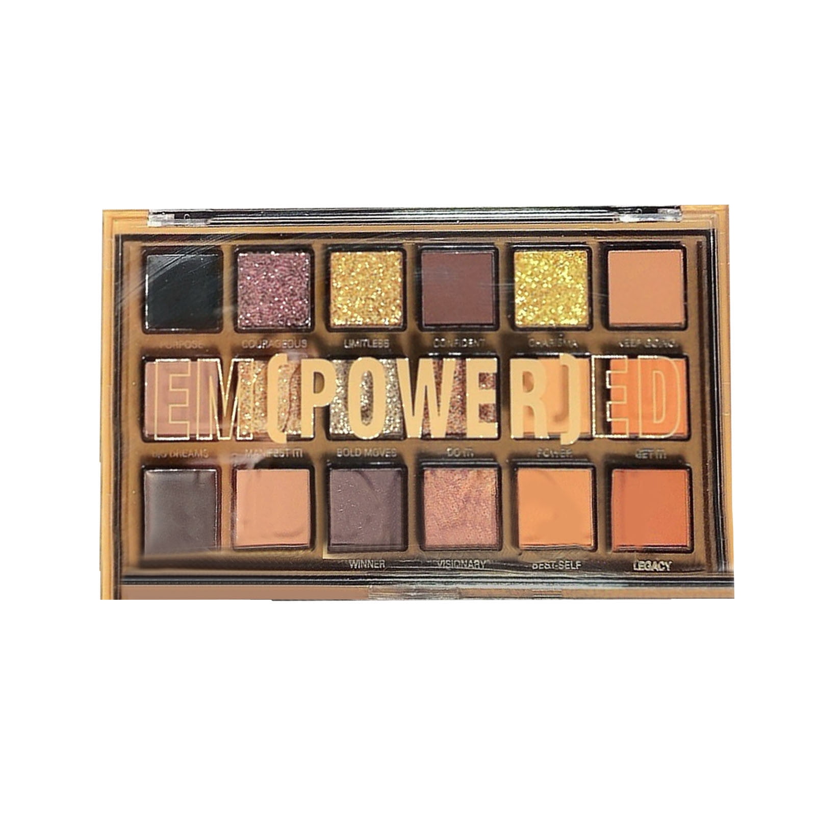 Pallet Turntable Golden 18 Color Eyeshadow With And Finishes Ideal For ...