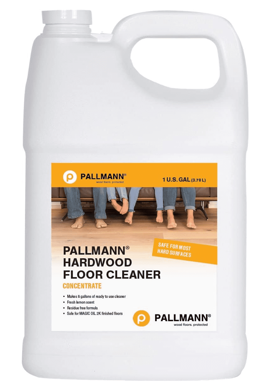 Pallmann Hardwood Floor Cleaner Concentrate 1 Gallon - Makes 8 Gallons ...