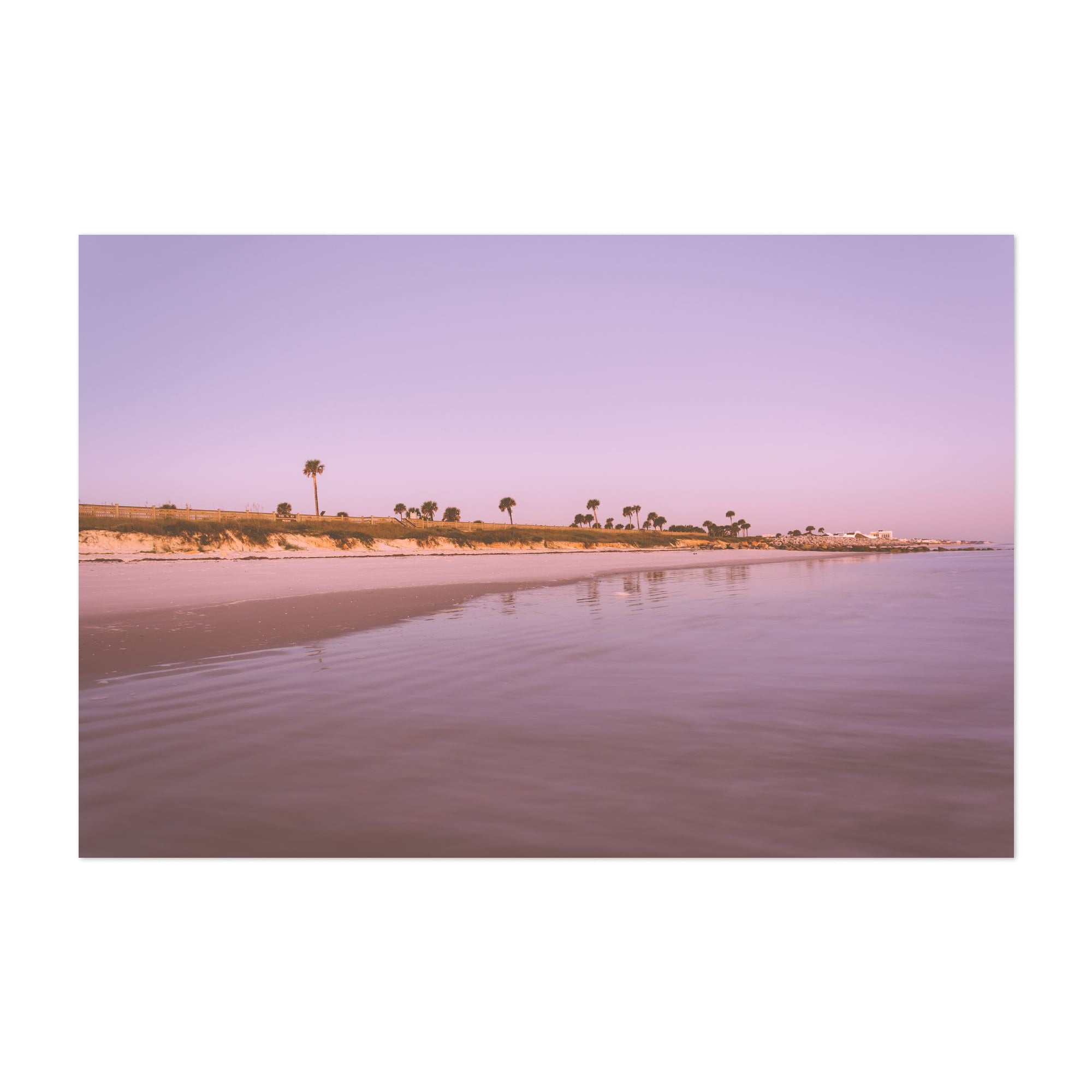 Palm Coast - Palm Coast Florida Photography Unframed Wall Art Print 24 ...