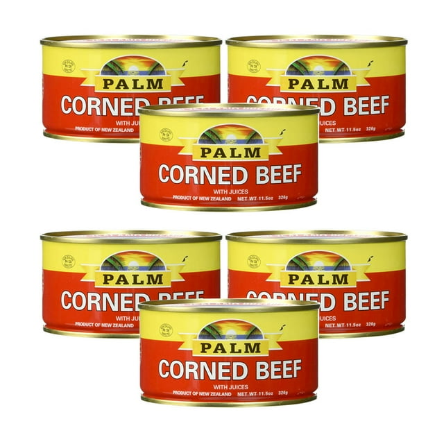 Palm Corned Beef with Juices 11 oz (6 Pack) - Walmart.com