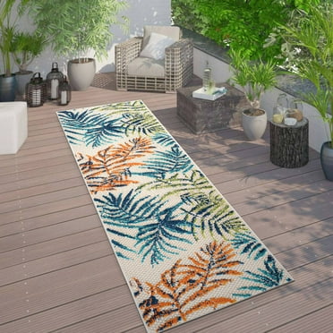 Stylish Camping Reversible Graphic Patio Mat - Walmart.com