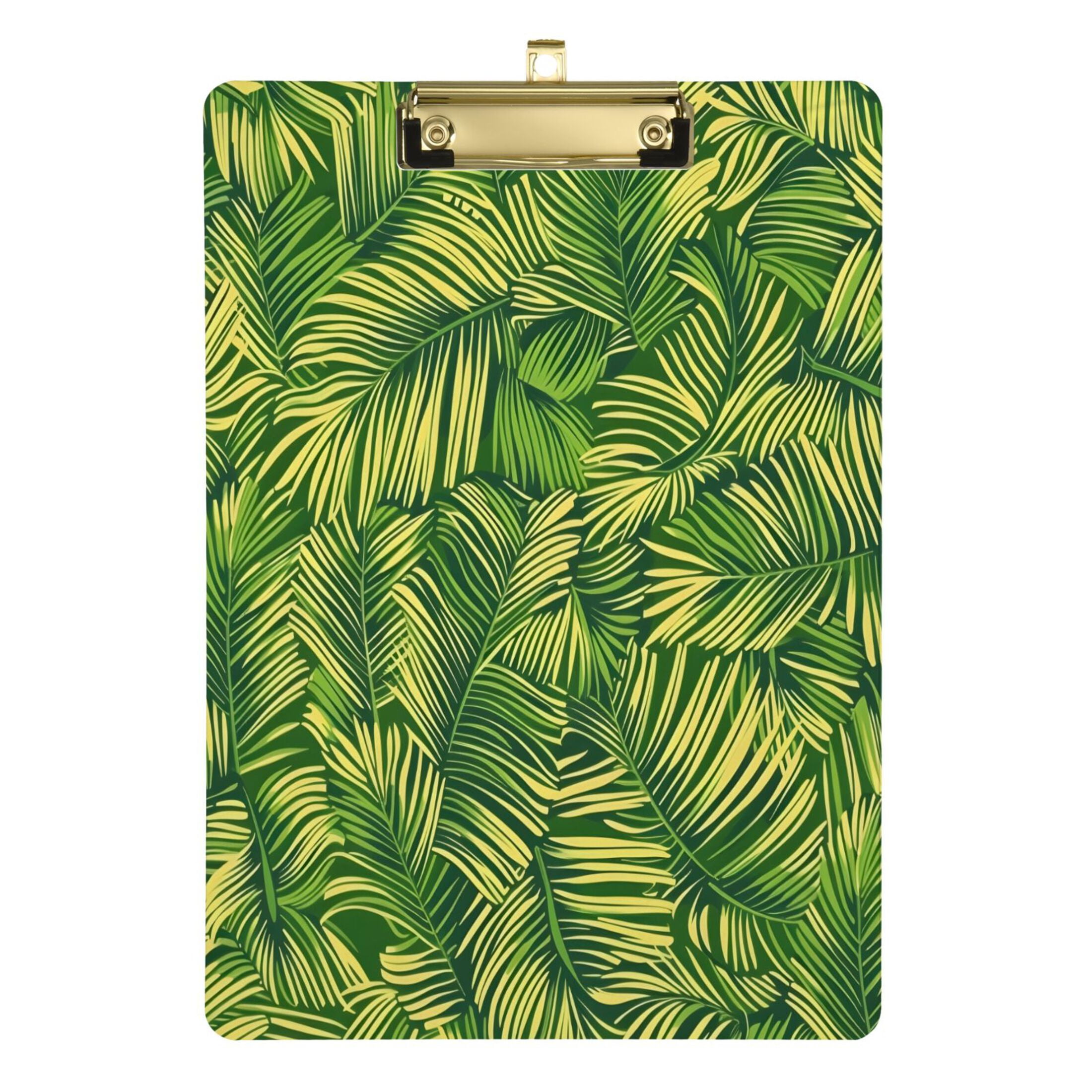 Palm Leaf Acrylic Clipboards A4 Standard Letter Size Clipboard 12.5" X ...