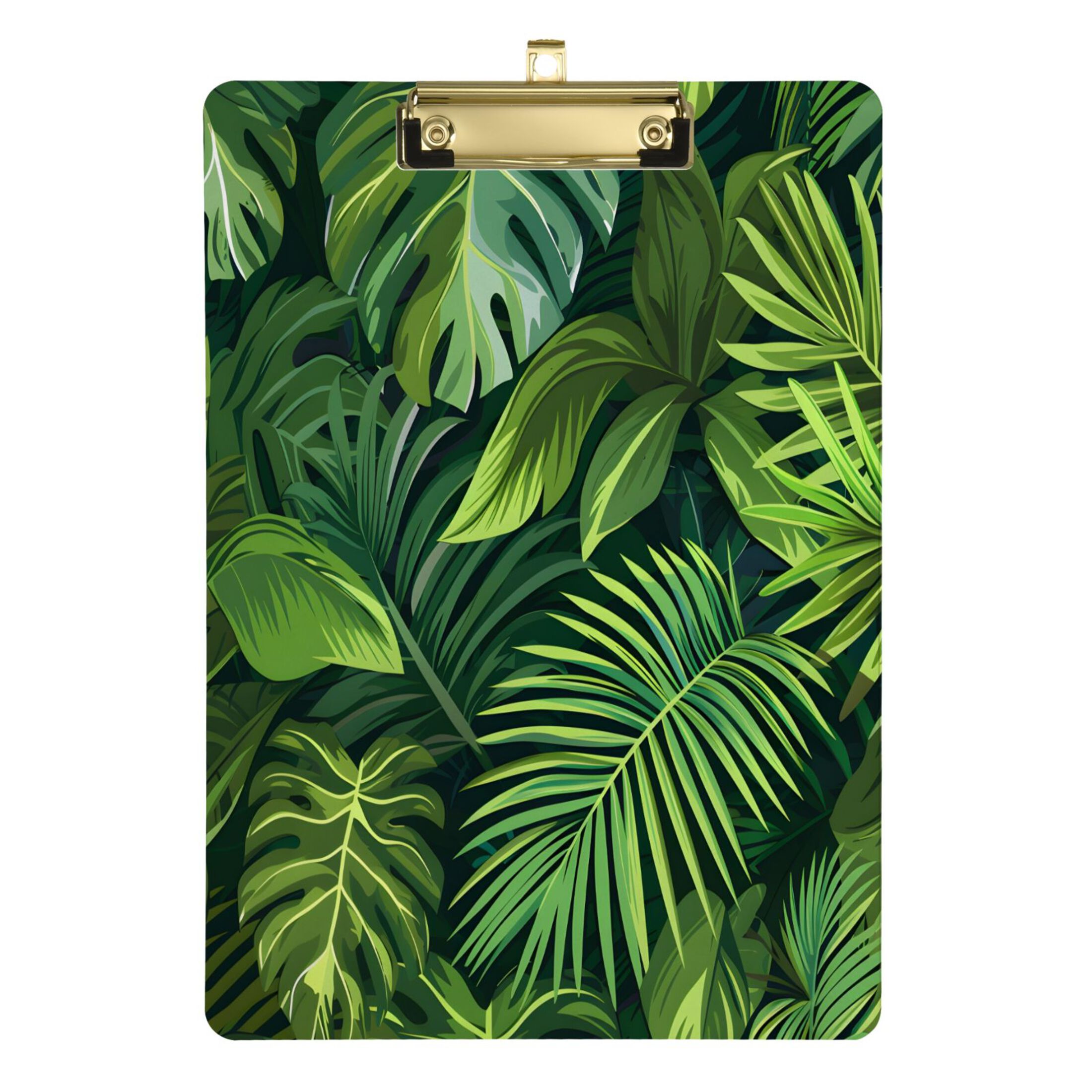 Palm Leaf Plant Acrylic Clipboards A4 Standard Letter Size Clipboard 12 ...