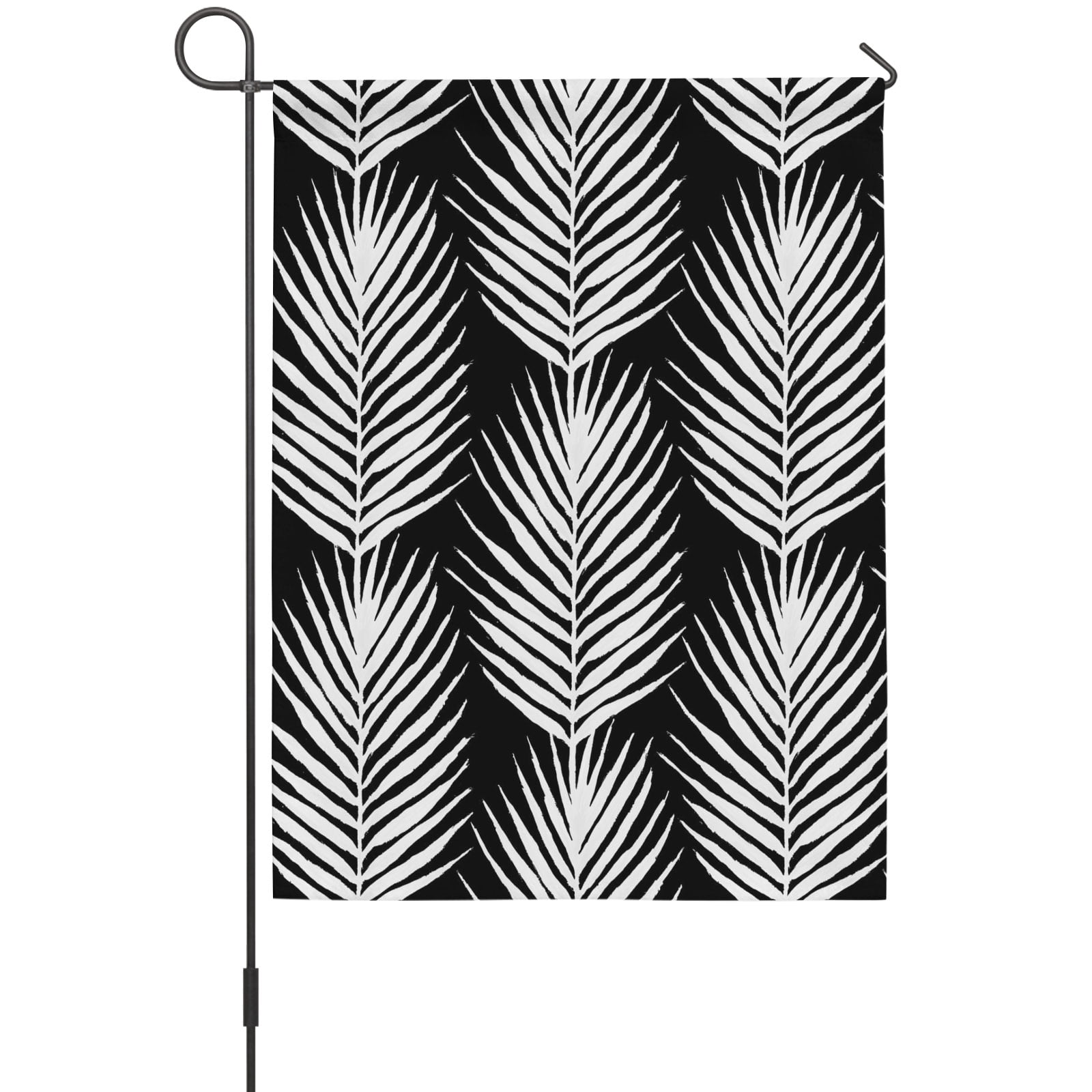 Palm Leaves Garden Flag 12 x 18 Inches, Summer Rustic Leaf Botanical ...
