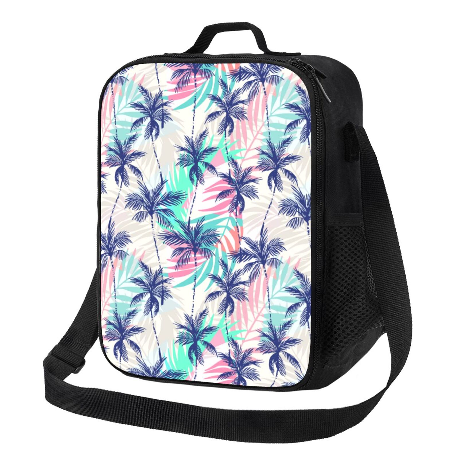 Palm Leaves green Lunch Box for Women Men, Insulated Lunch with ...