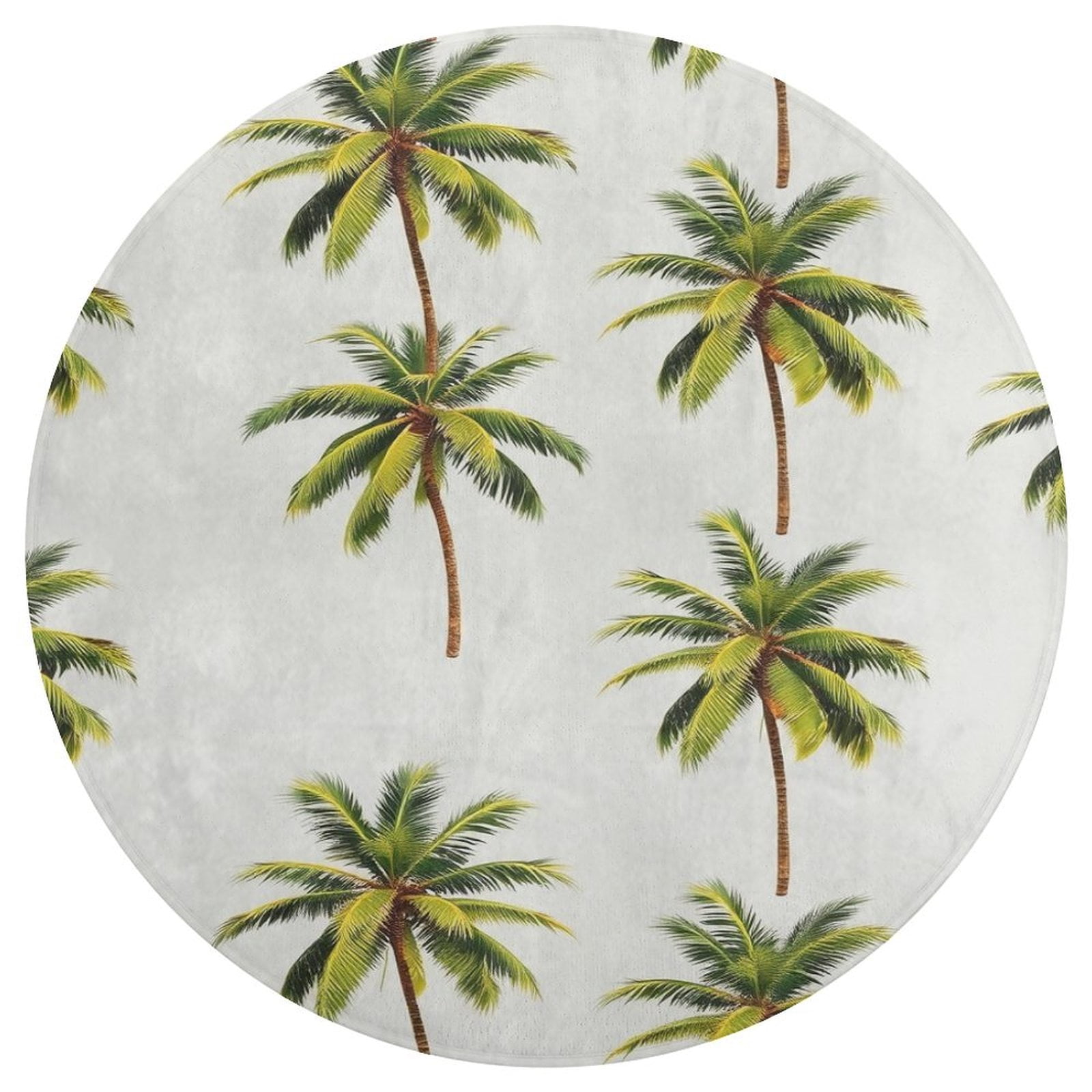 Palm Round Carpet Living Room Carpet Modern And Stylish Living Room And ...
