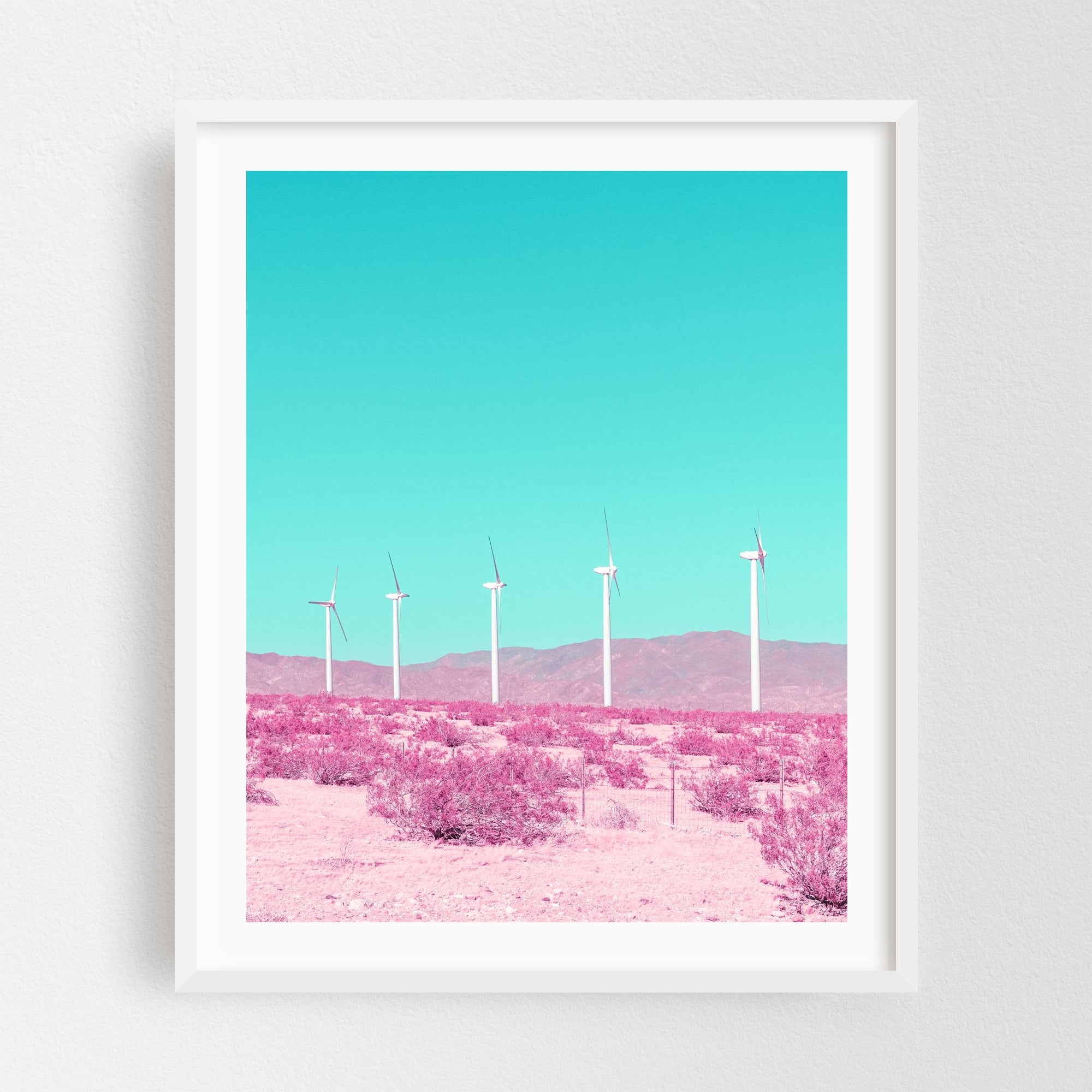 Palm Springs Windmills in the Desert - Palm Springs California ...