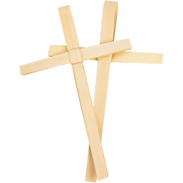 Palm Sunday Outreach Palm Crosses - Dried African Palm Crosses 4" x 2.5 ...