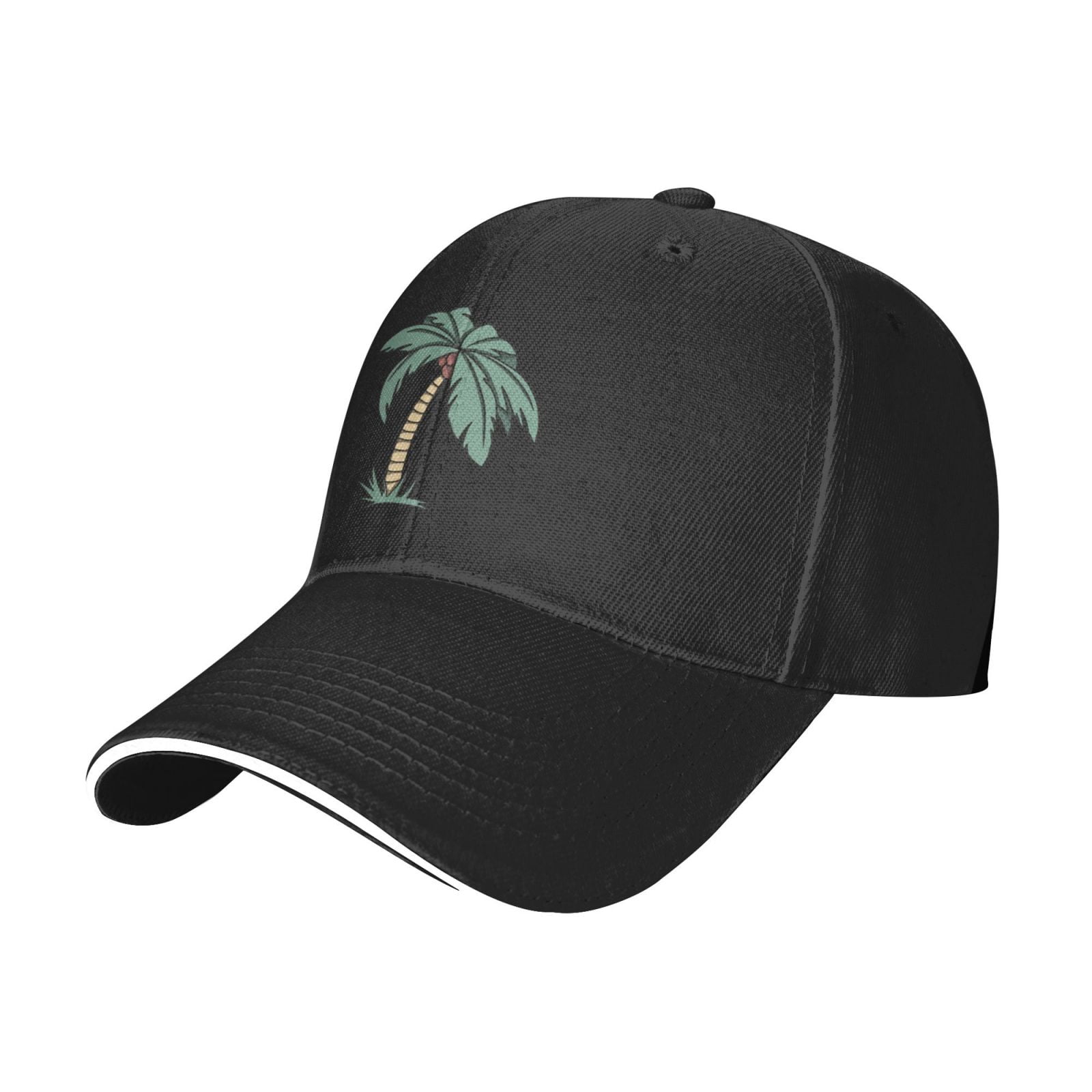 Palm Tree Baseball Caps Unisex Hats Classic Adjustable Sandwich Cap Dad ...