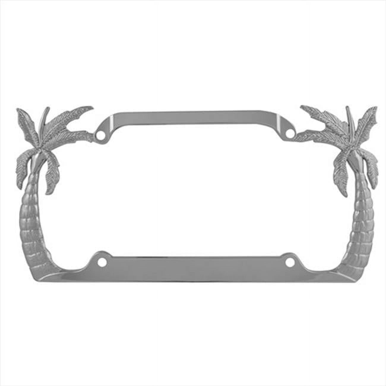 Palm Tree License Frame - Chrome - Walmart.com