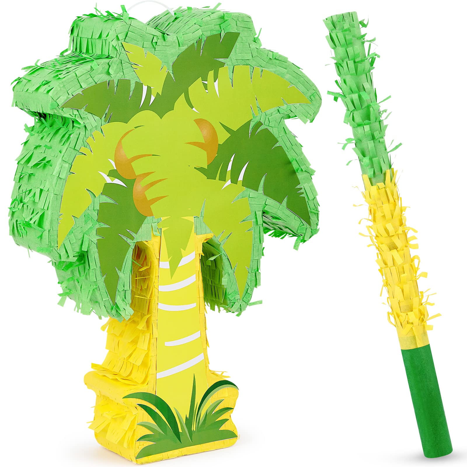 Palm Tree Pinata Party Pinata Hawaiian Coconut Tree Pinata for Tropical Luau Party Decor Pinata ...