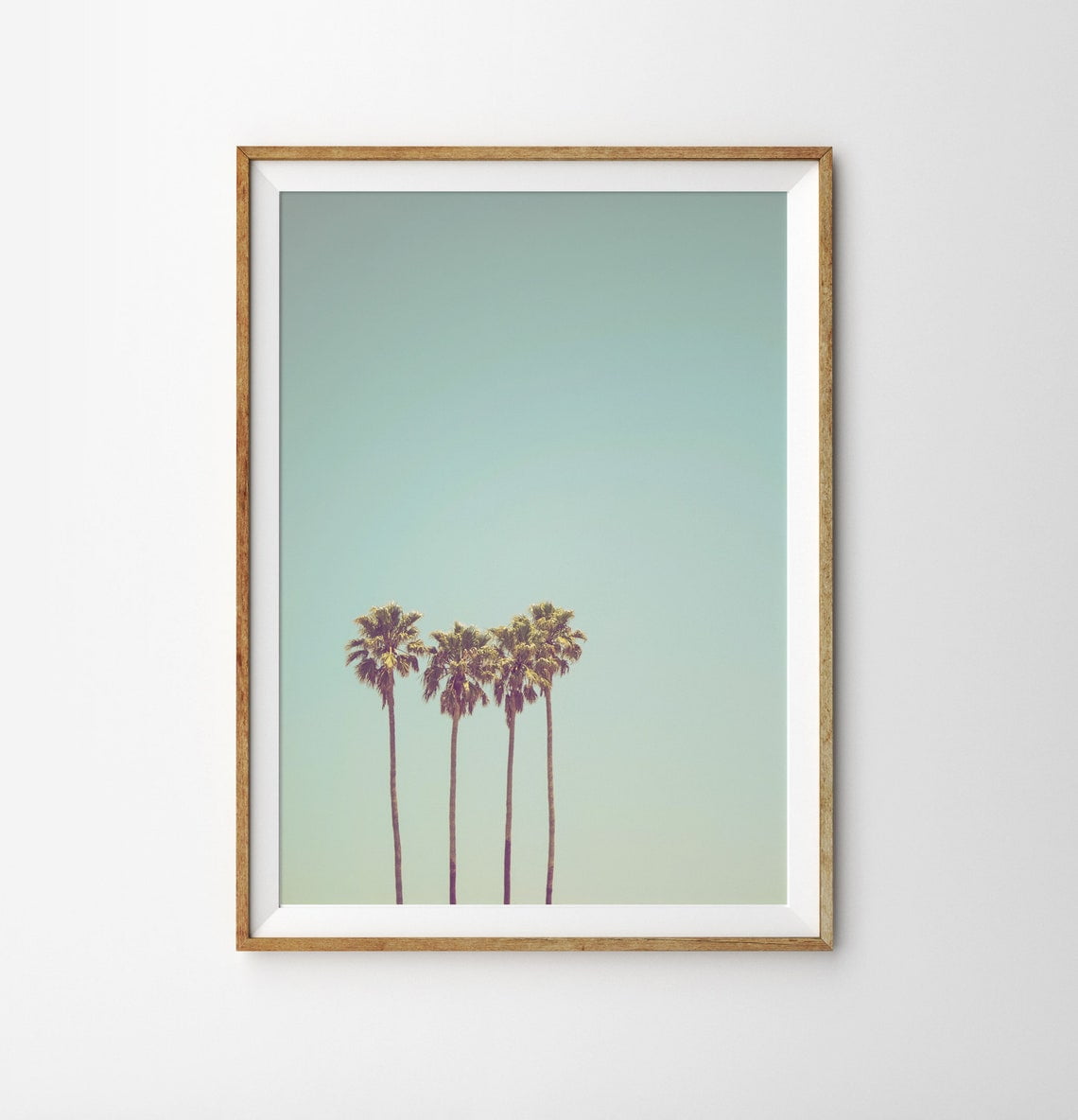 Palm Tree Print Boho Decor Beach Wall Art Beach Print Tropical Decor ...