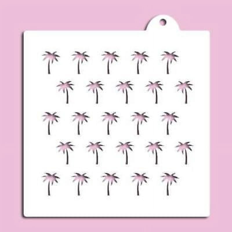Palm Tree Set Stencil - Walmart.com