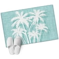 Palm Tree Washable Small Entryway Area Rugs 2'x3', Tropical Plant ...