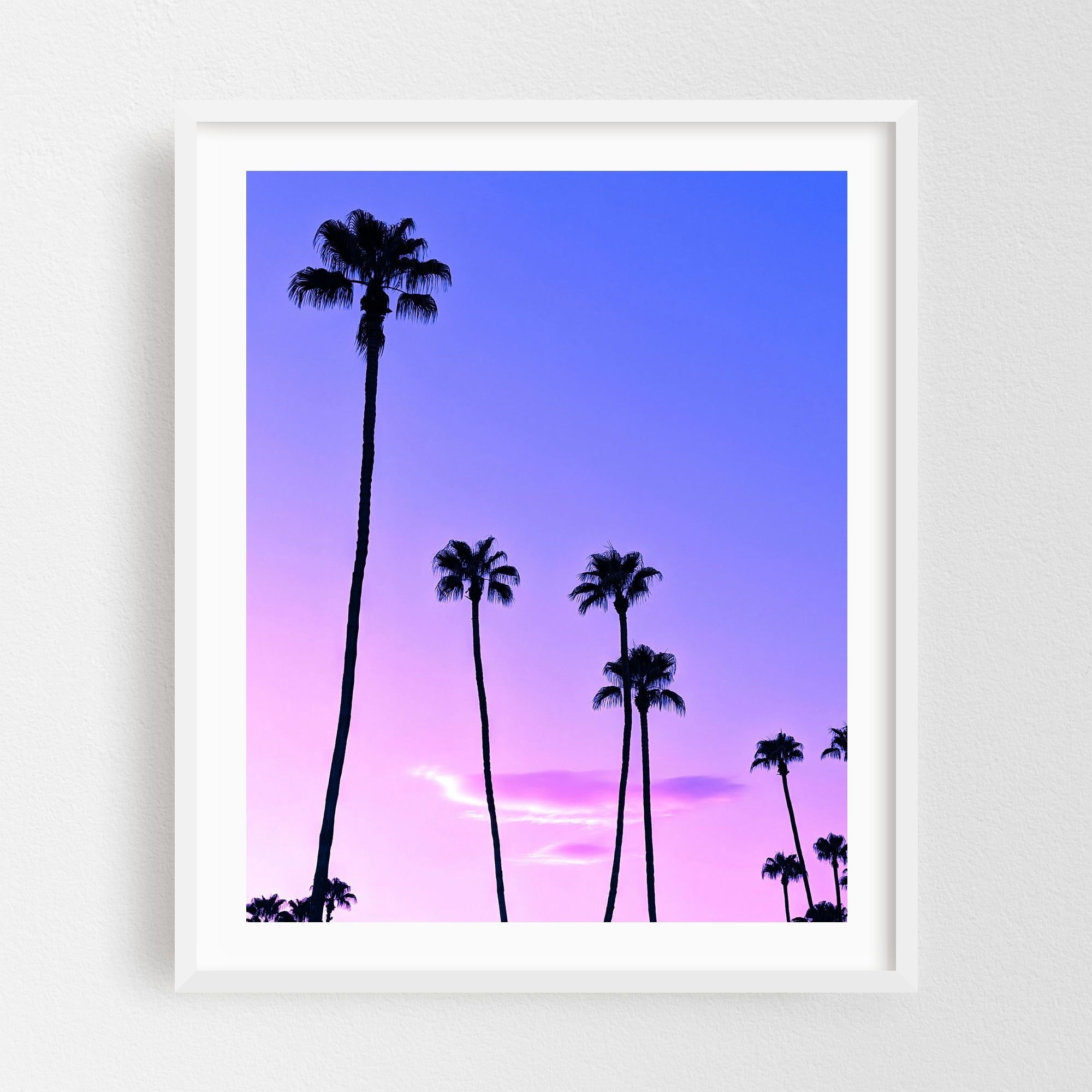 Palm Trees Sunset - Palm Springs California Photography Palm Tree ...