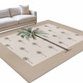 Palm Trees Washable Rug 2.7x5 Area Rug for Living Room Bedroom Non Slip ...