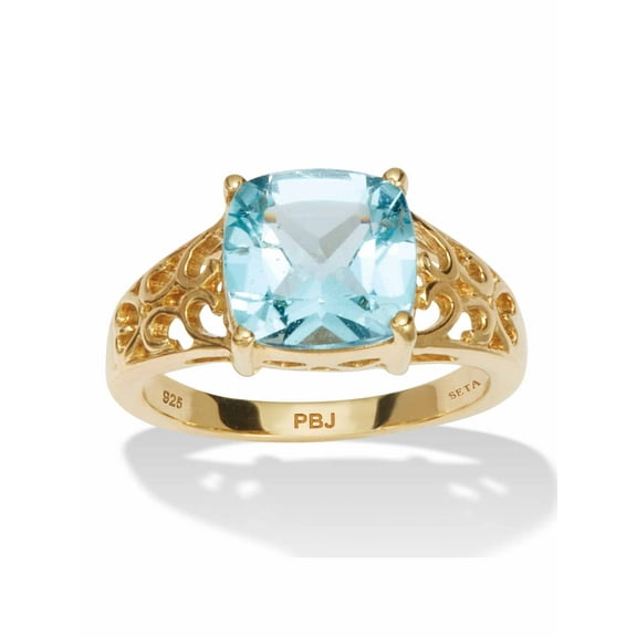 PalmBeach Jewelry 2.20 TCW Marquise Cut Genuine Red Ruby 14k Yellow ...