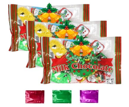 Palmer Christmas Milk Chocolate Santa Helpers – Festive Holiday ...