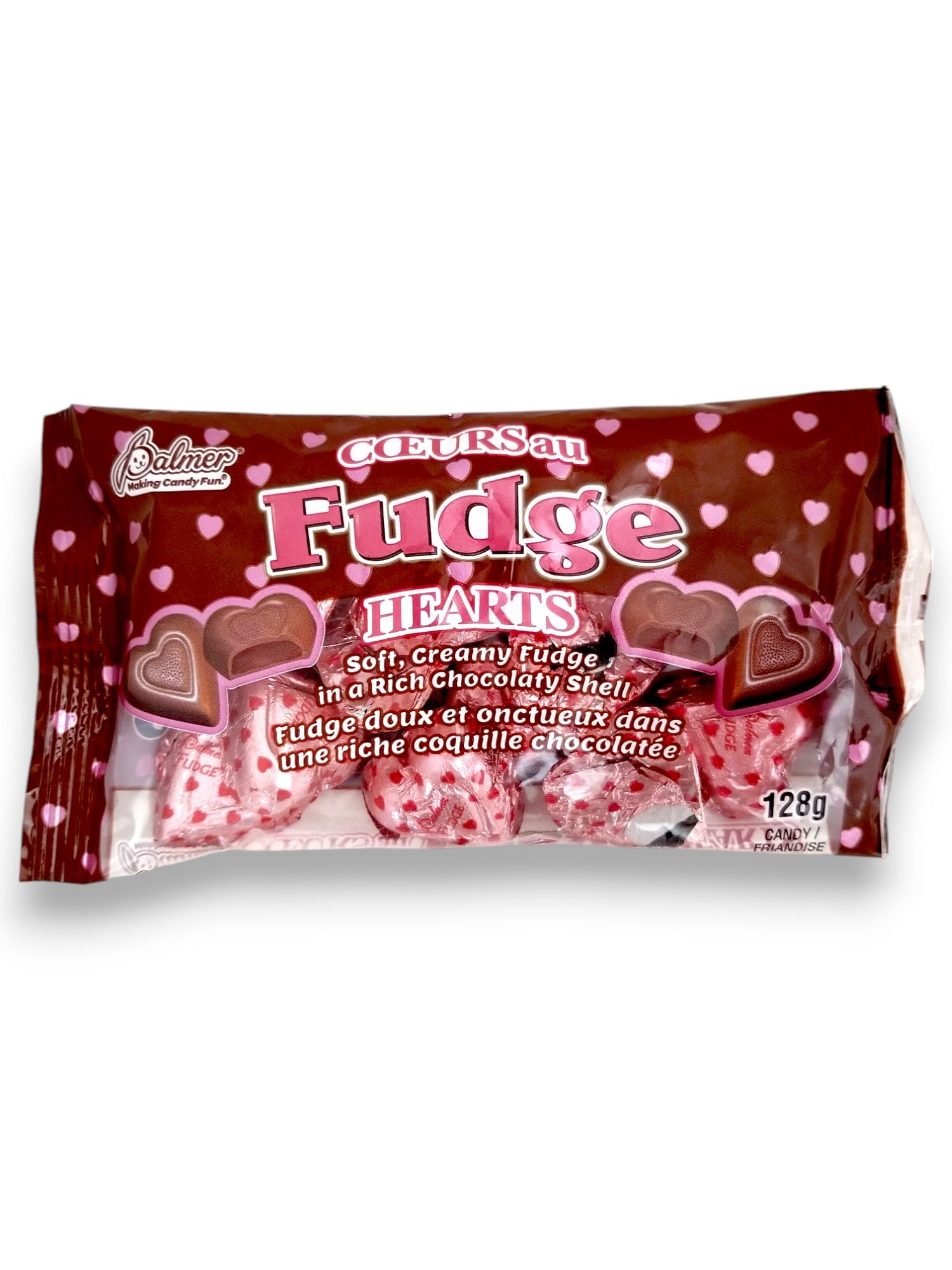 Palmer Coeurs Valentine's Day Milk Chocolate Fudge Hearts, 128g/4.5 oz ...
