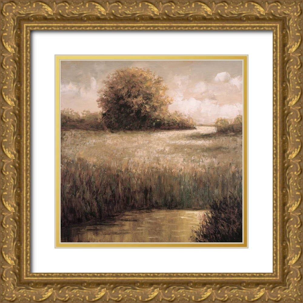 Palmer, Craig 26x26 Gold Ornate Wood Framed with Double Matting Museum ...