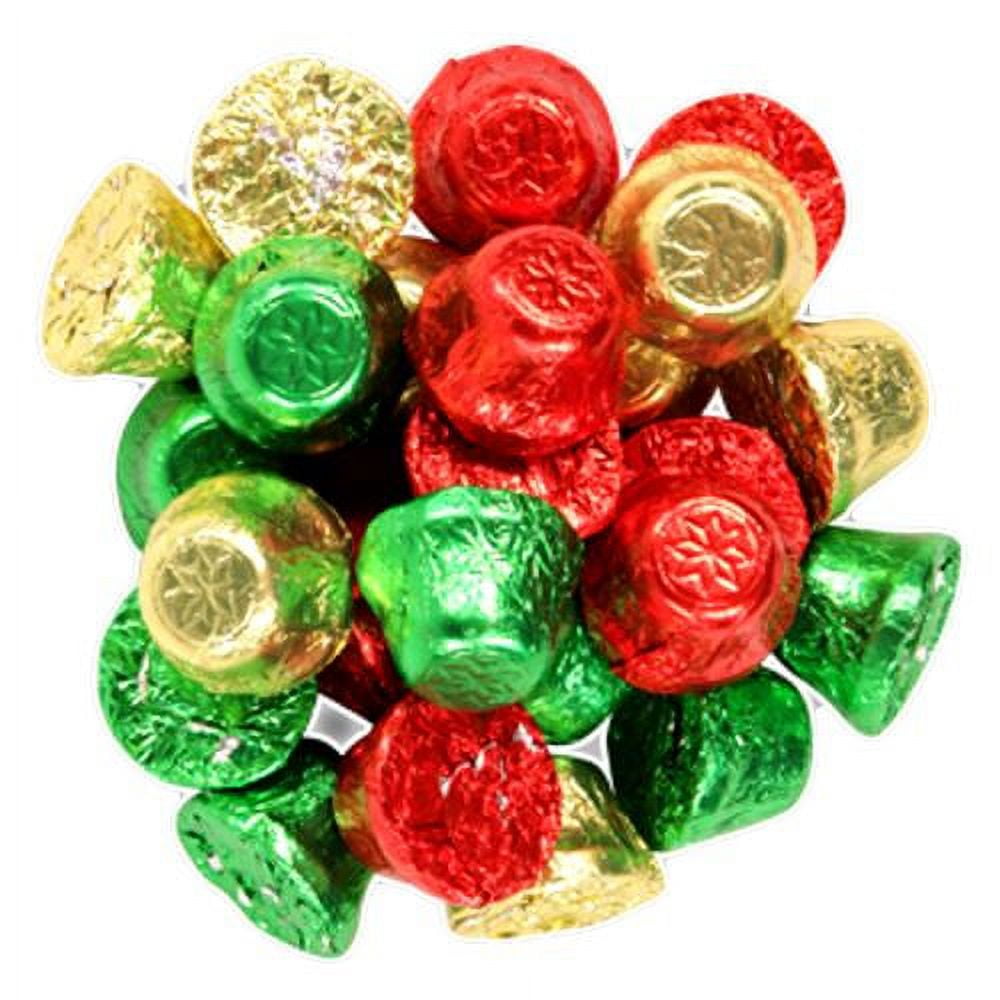 Palmer Dairygood Milk Chocolate Foiled Christmas Bells - 3 LB Bulk Bag ...
