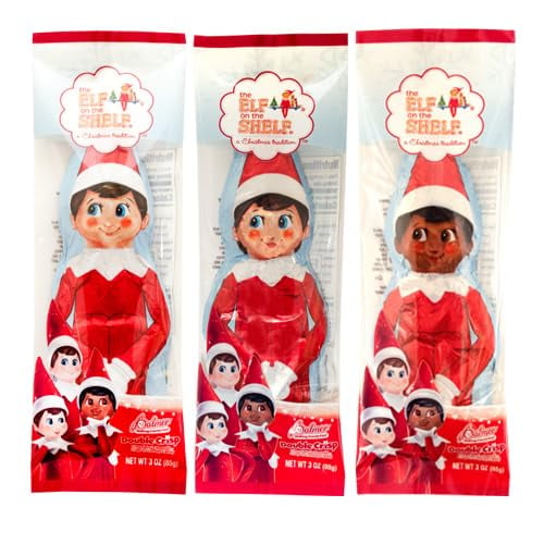 Palmer Elf Shaped Stocking BCF26 Stuffer, Crisp and Crunchy Chocolate ...