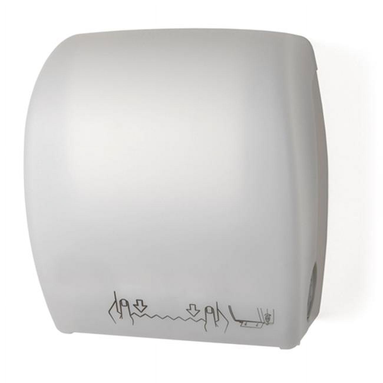 Palmer Fixture Hands-Free Auto-Cut Roll Towel Dispenser - White ...