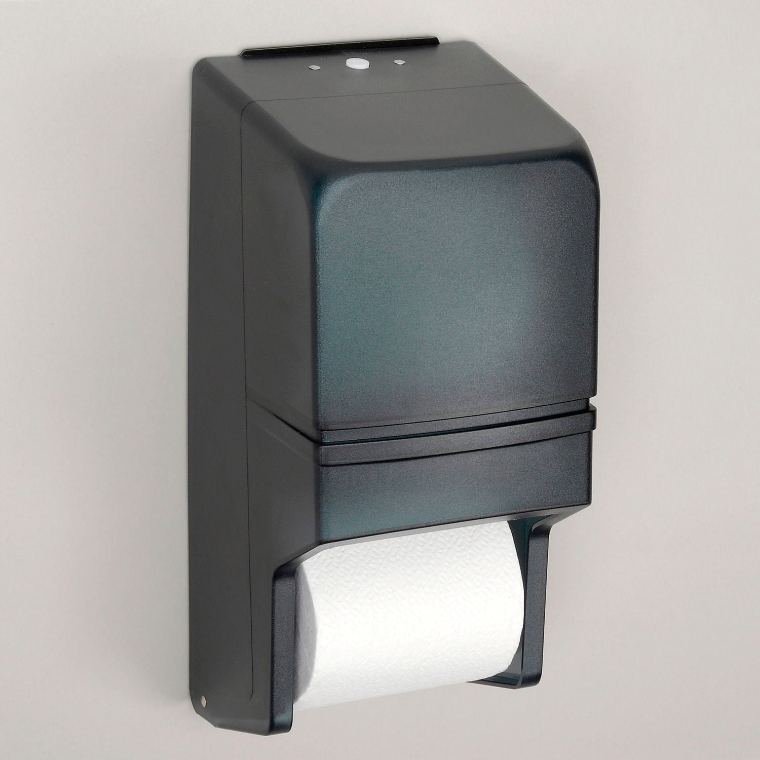 Palmer Fixture Twin Toilet Roll Dispenser for 5"" Rolls Vertical ...
