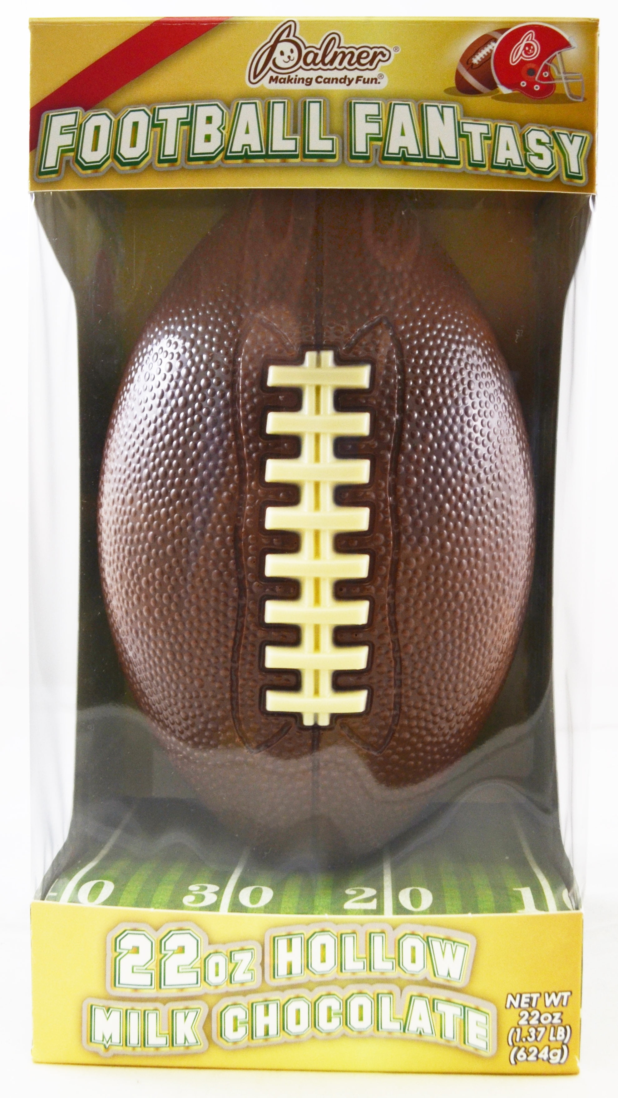 Palmer Giant Chocolate Football, 22 Oz. - Walmart.com