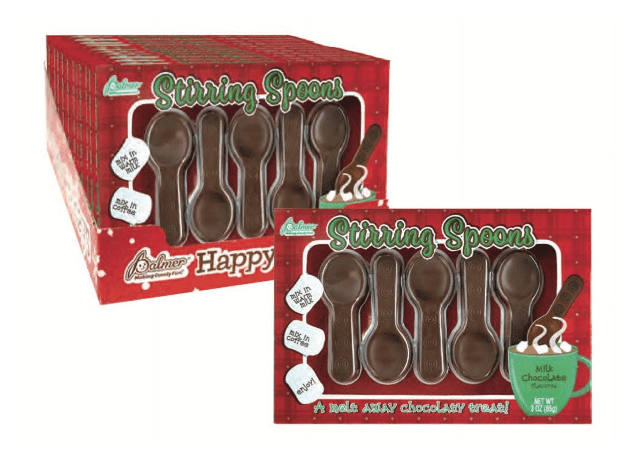 Palmer Edible Milk Chocolate Stirrers for Hot Cocoa, 3 oz - Walmart.com
