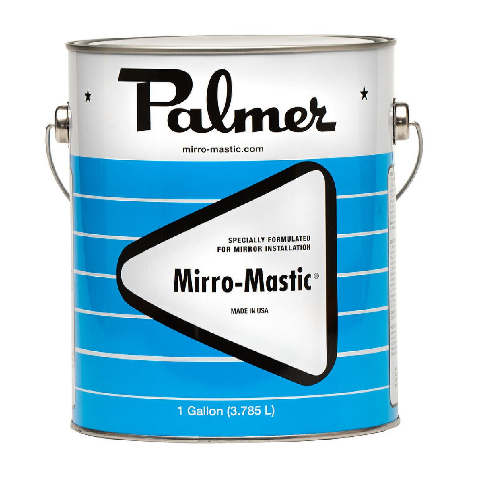 Palmer PM201GL Mirro-Mastic - Gallon Can Black - Walmart.com