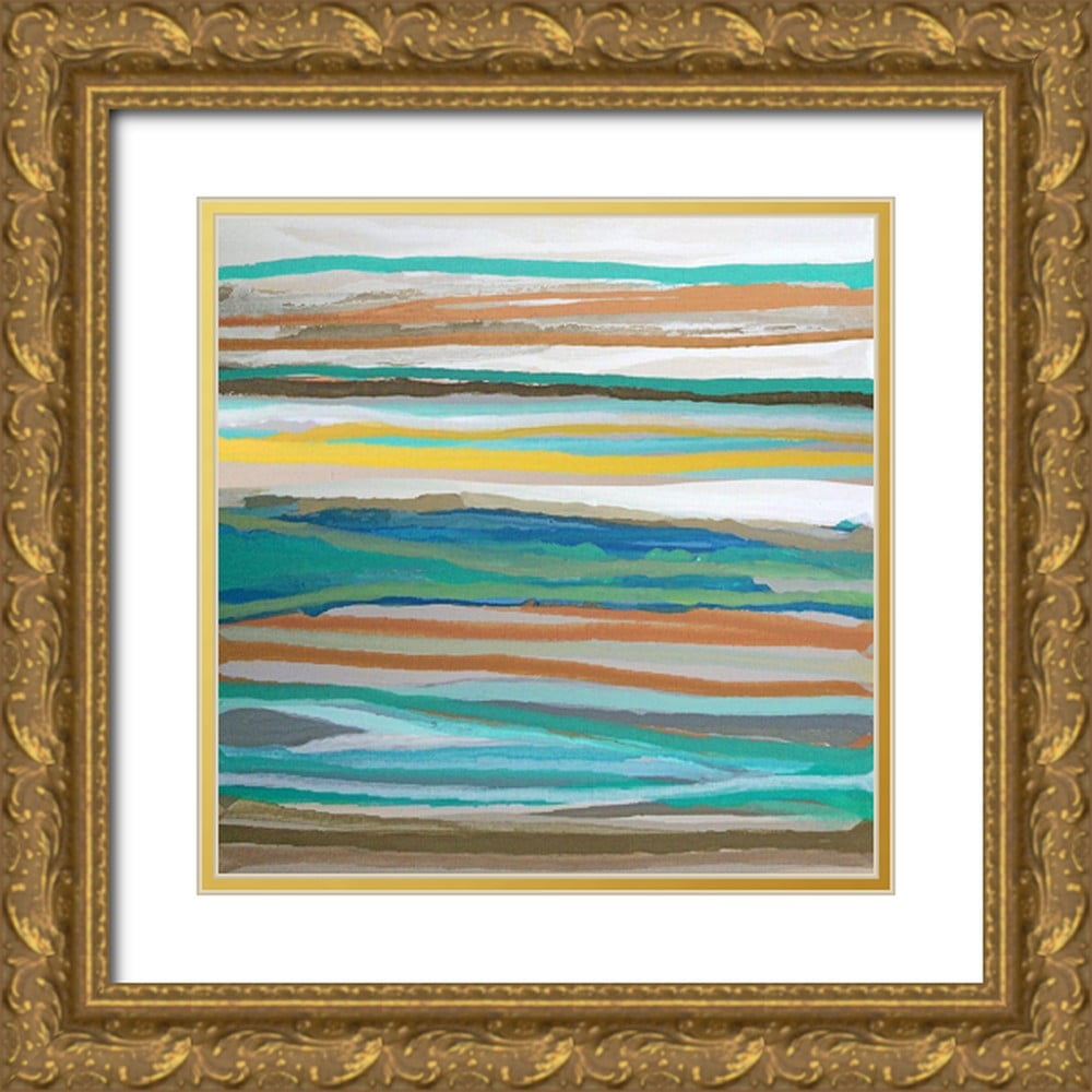Palmer, Ruth 26x26 Gold Ornate Wood Framed with Double Matting Museum ...