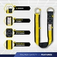 Palmer Safety 3-Pack 10 Ft Cross Arm Strap, 3" Wide Beam Straps Choker ...