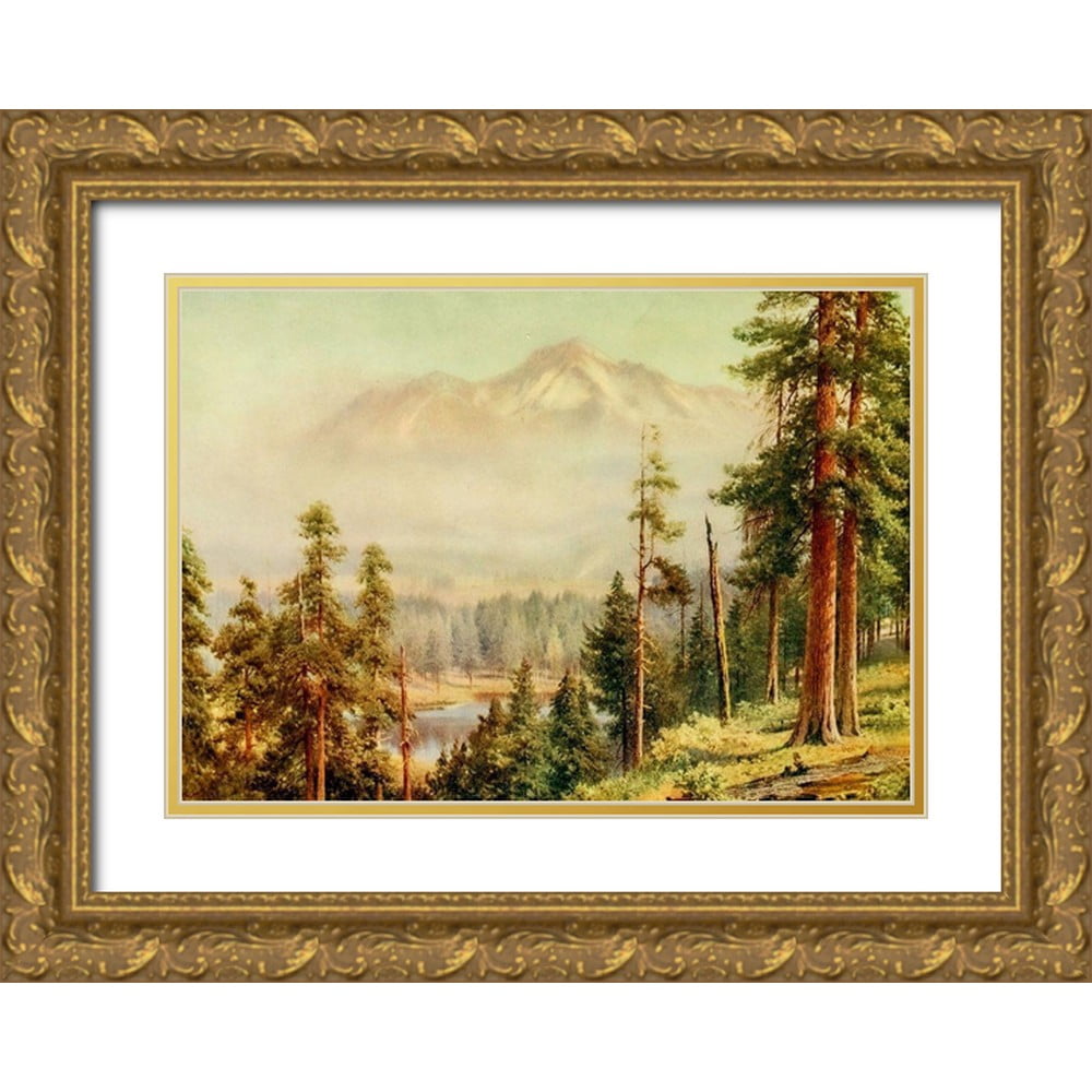 Palmer, Sutton 32x24 Gold Ornate Wood Framed with Double Matting Museum ...