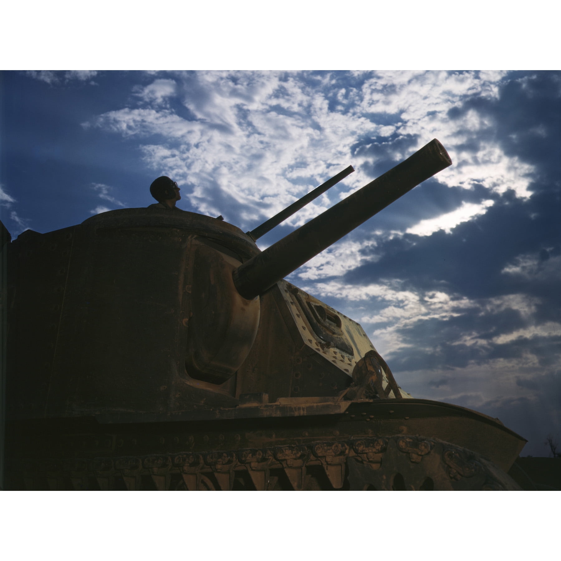 Palmer War WWII 1942 M3 Tank Fort Knox Extra Large XL Wall Art Poster ...