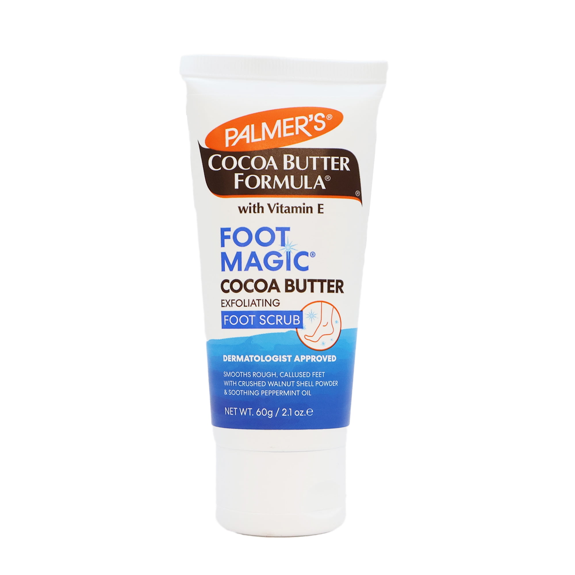 Palmer's Cocoa Butter Foot Magic Scrub, 2.1 Oz, Pack of 6 - Walmart.com