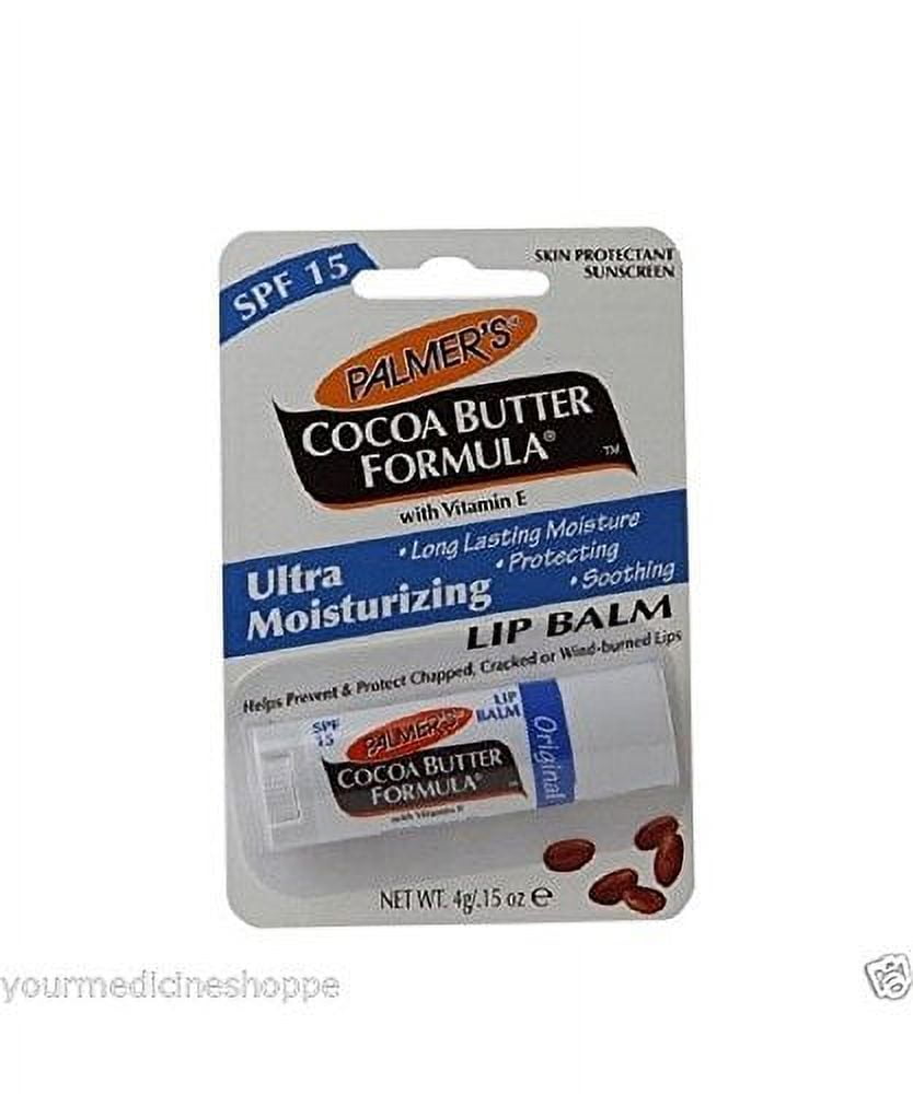 Palmer's Cocoa Butter Formula Lip Balm .15 oz (Pack of 2) - Walmart.com
