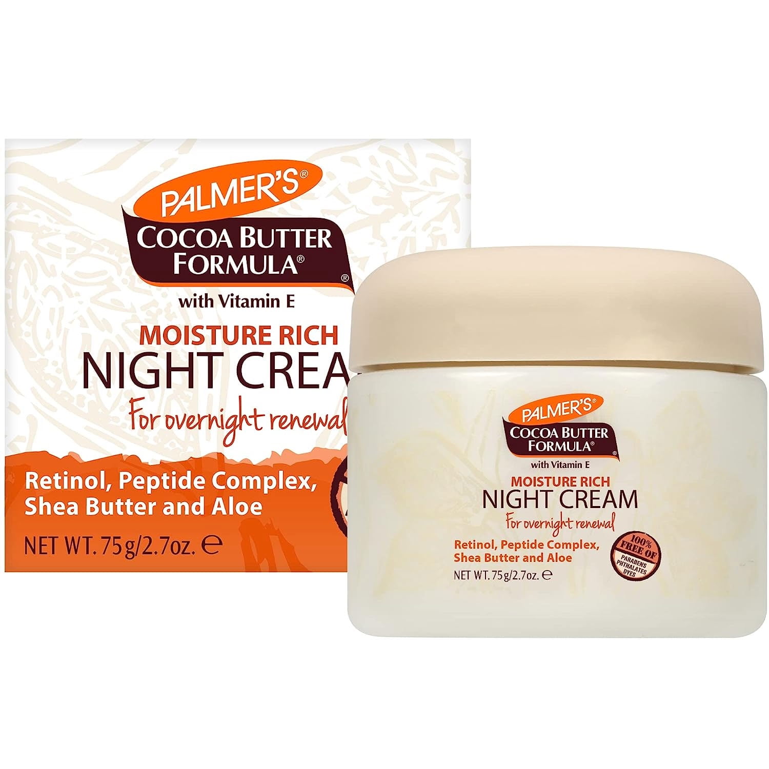 Palmer's Facial Cocoa Butter Moisturizing Night Cream with Retinol and ...