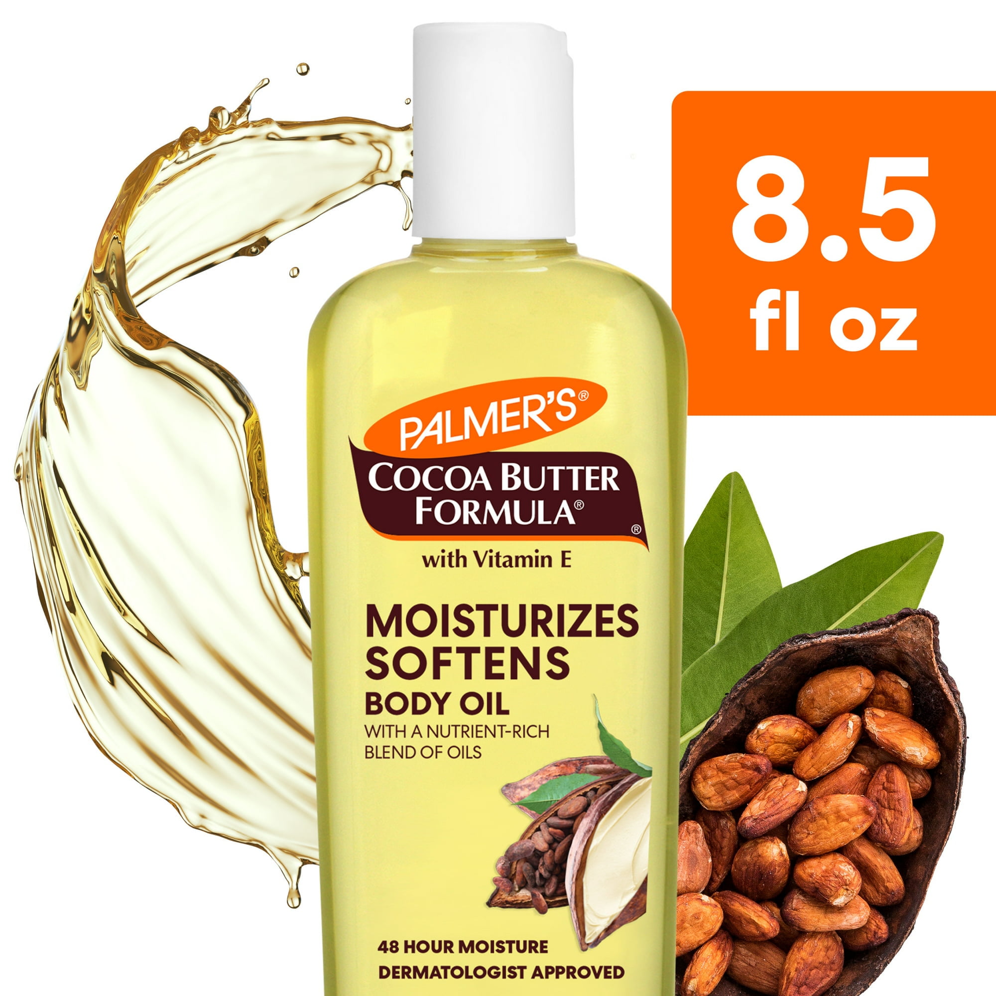 Palmer's Cocoa Butter Moisturizing Softens Body Oil 8.5 Oz. * BEAUTY TALK LA * - Walmart.com