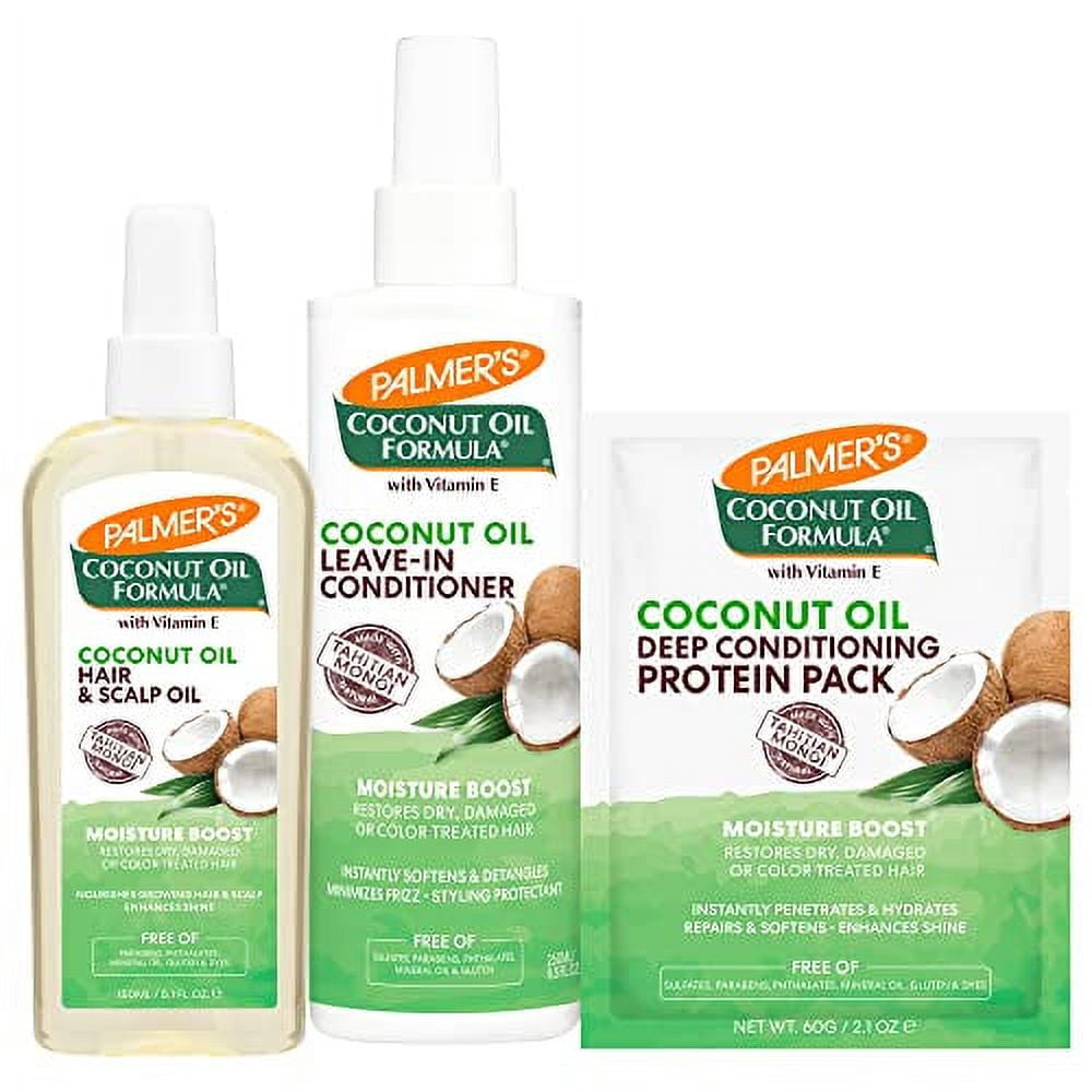 Palmer's Coconut Oil Formula Moisture Boost Hair bundle (Scalp Oil ...