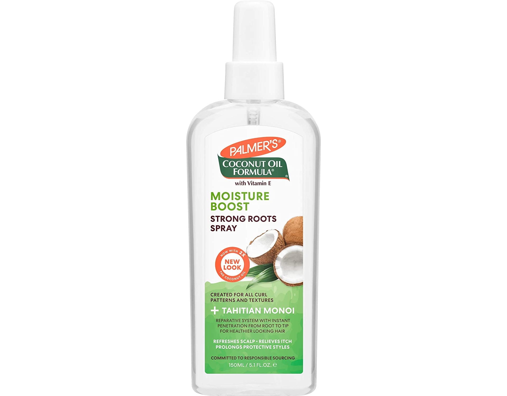 Palmer's Coconut Oil Formula with Vitamin E Strong Roots Spray, 5.1 fl ...