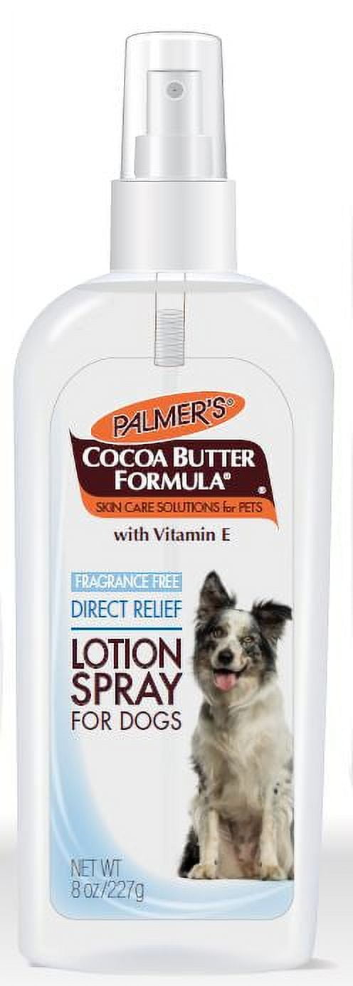Palmer's Dog Lotion Spray with Cocoa Butter and Vitamin E 8 oz ...