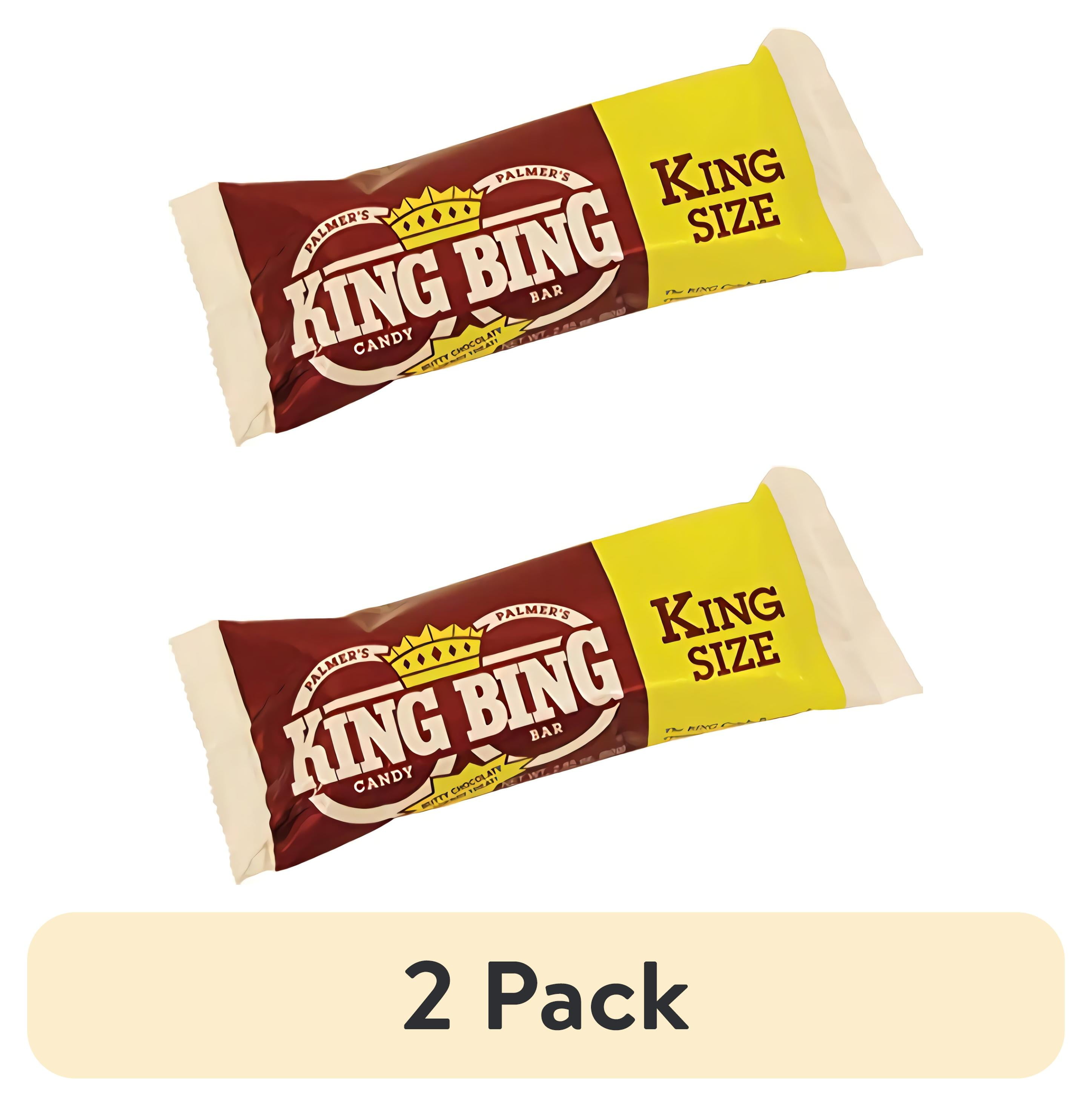 (2 pack) Palmer's King Bing Candy Bar Chocolate Covered Cherry Candy ...
