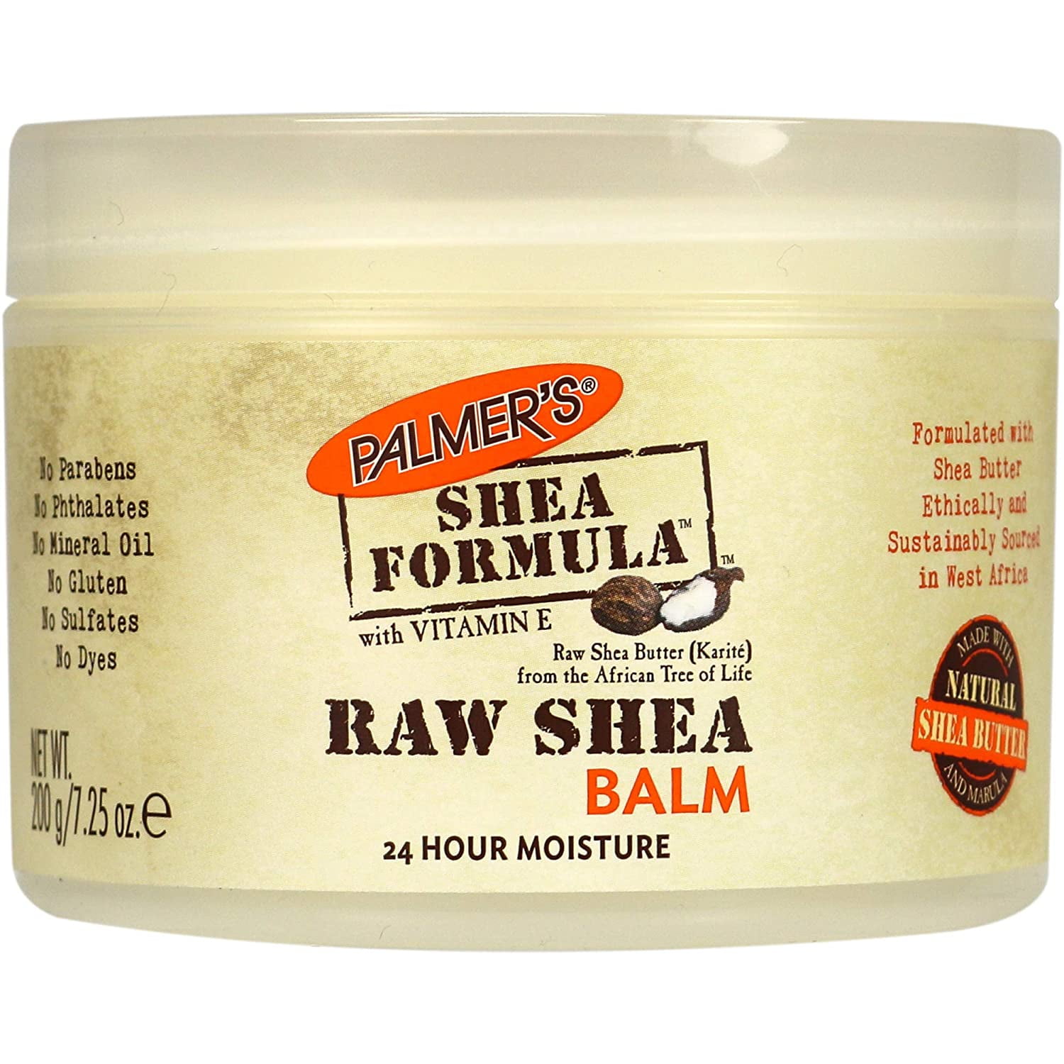 Palmer's Shea Body Dry Oil - Raw Shea Moisturizer Balm Jar with Vitamin ...
