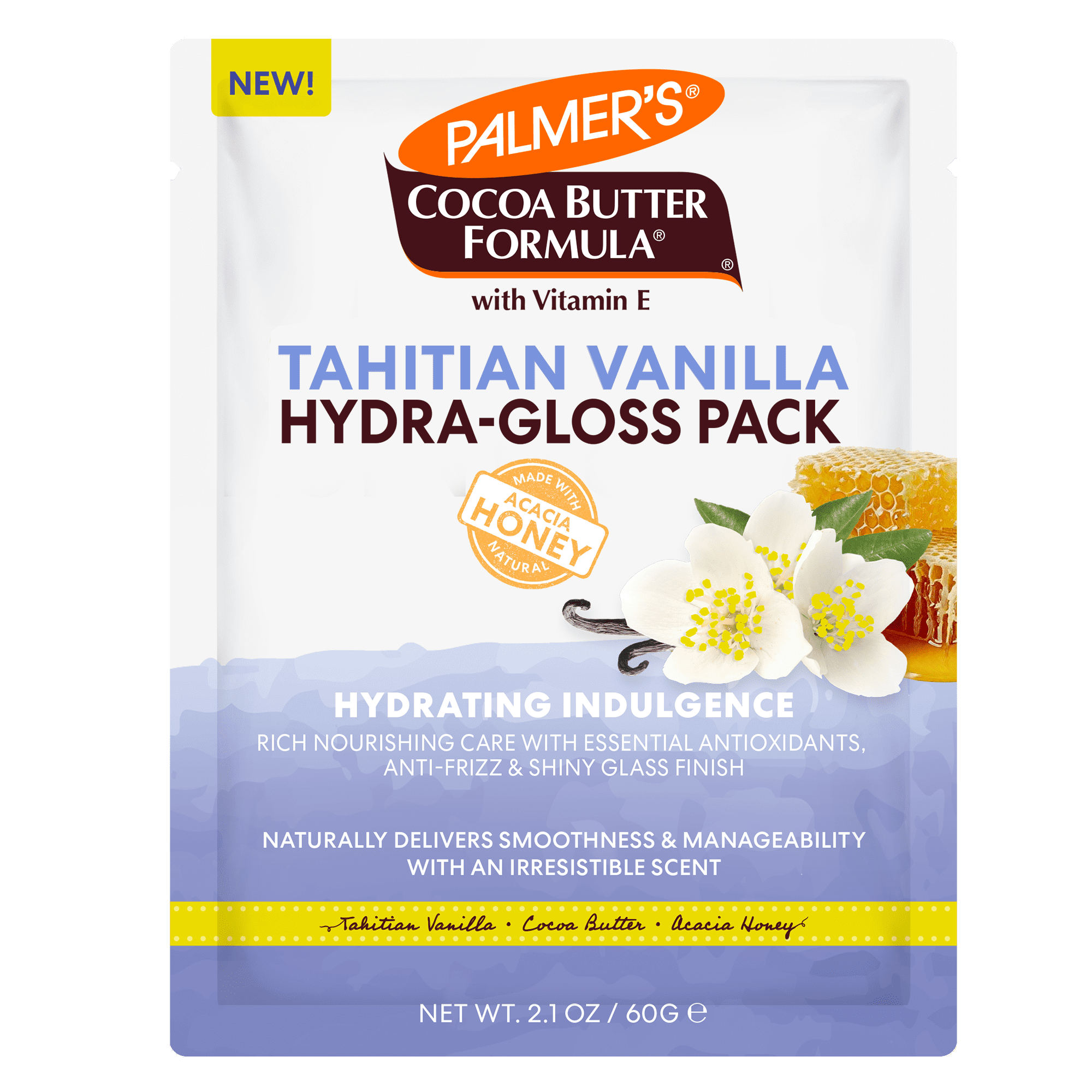 Palmer's Tahitian Vanilla & Acacia Honey Deep Conditioner Pack 2.1 OZ ...