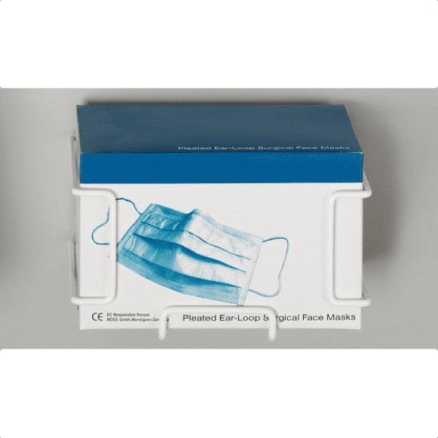 Palmero 1856 Mountable Face Mask Box Holder For Ear Loop & Pleated ...