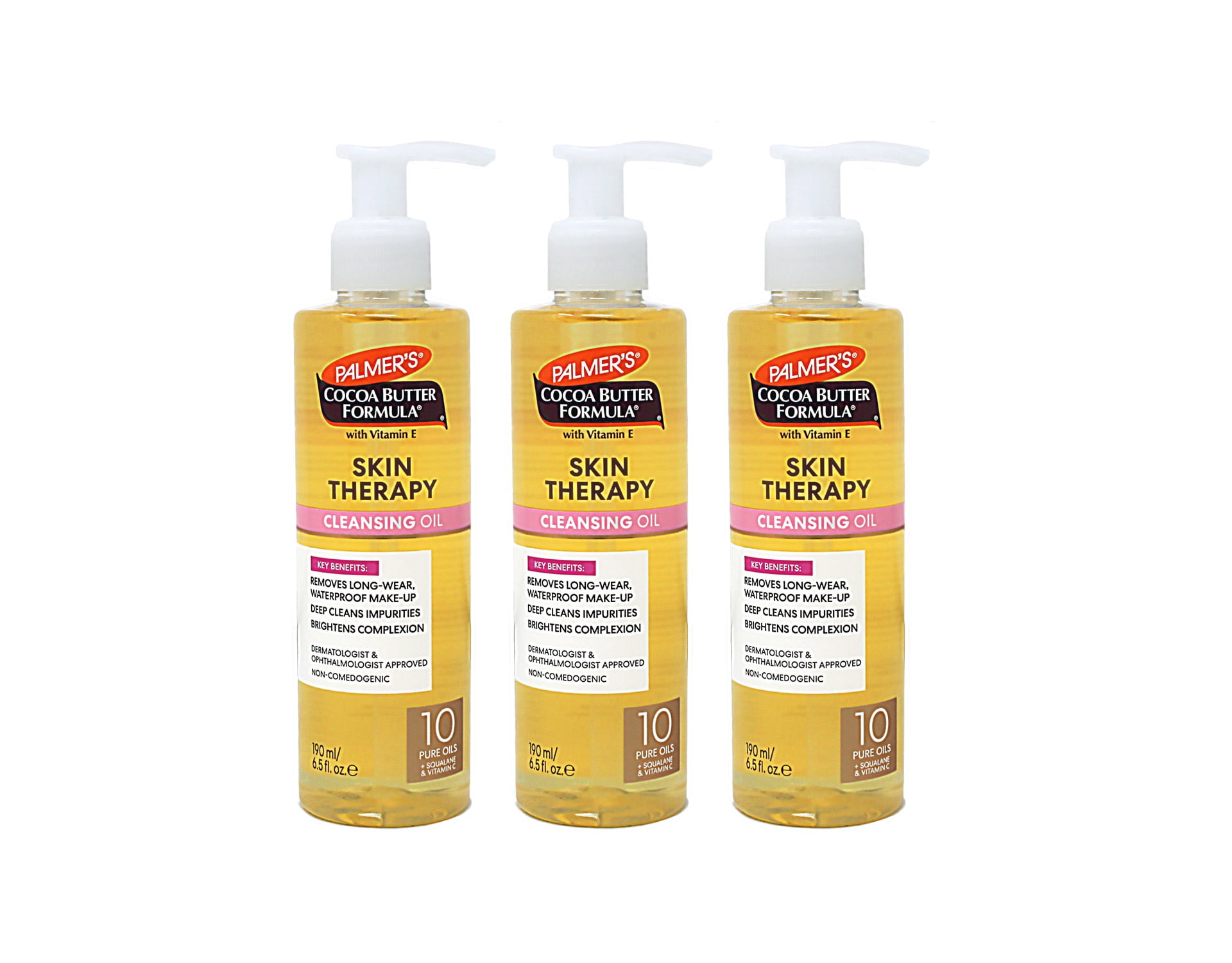 Palmers Cocoa Butter Skin Therapy Cleansing Oil 6.5 Ounce (145ml) (3 ...